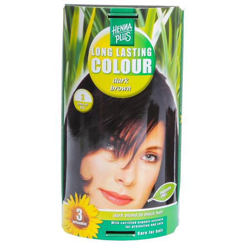 Henna Plus Long Lasting Colour Dark Brown 3 | abilis.ch