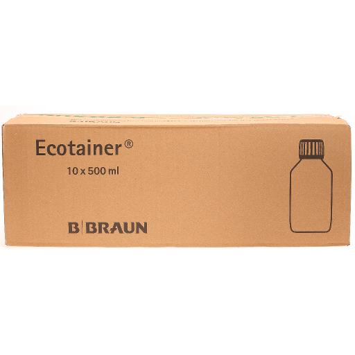 Braun NaCl 0.9% soluzione per irrigazione in ecotainer 10 x 500 ml ...